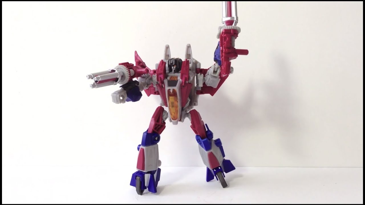 Review of Fall Of Cybertron Deluxe Class Starscream - YouTube