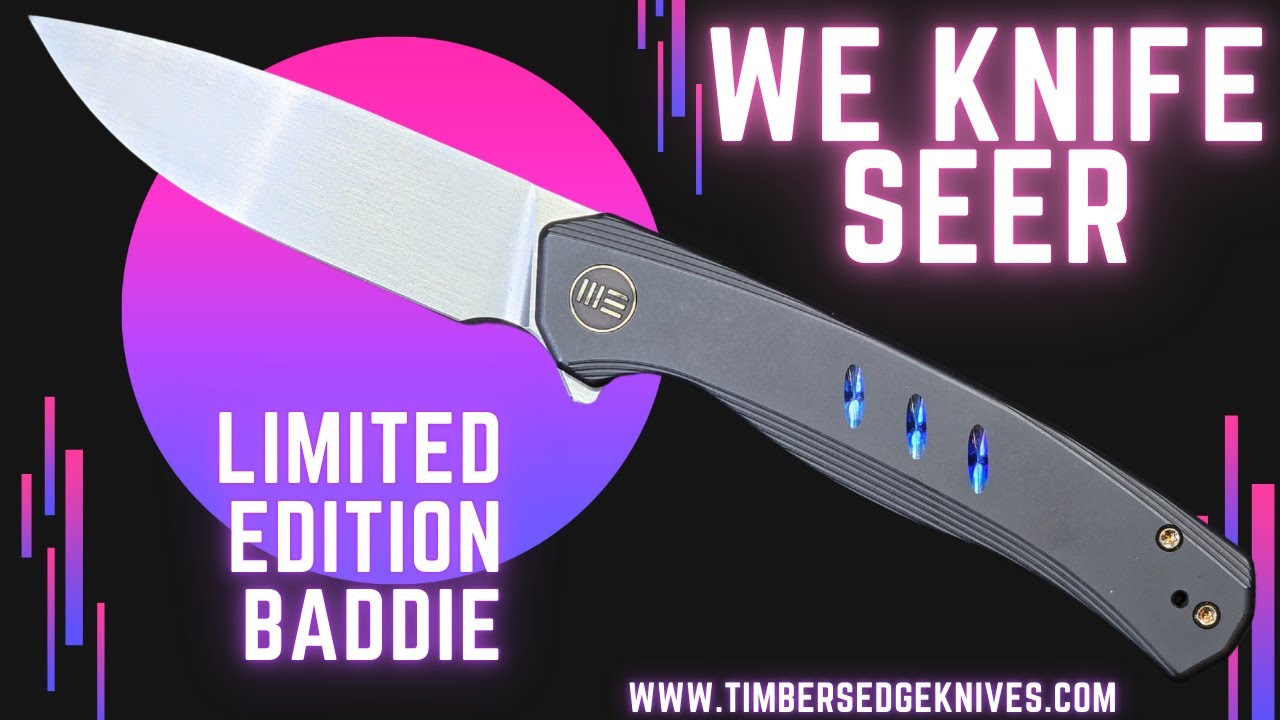 WE SEER #knifereview #knifedisassembly - YouTube