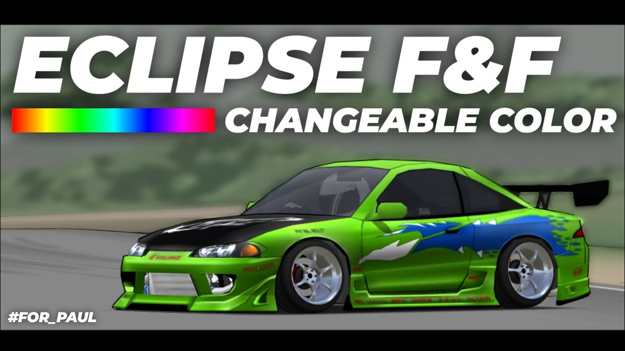 Livery Eclipse Brian's Fast And Furious Detailing HD Fr Legends - YouTube