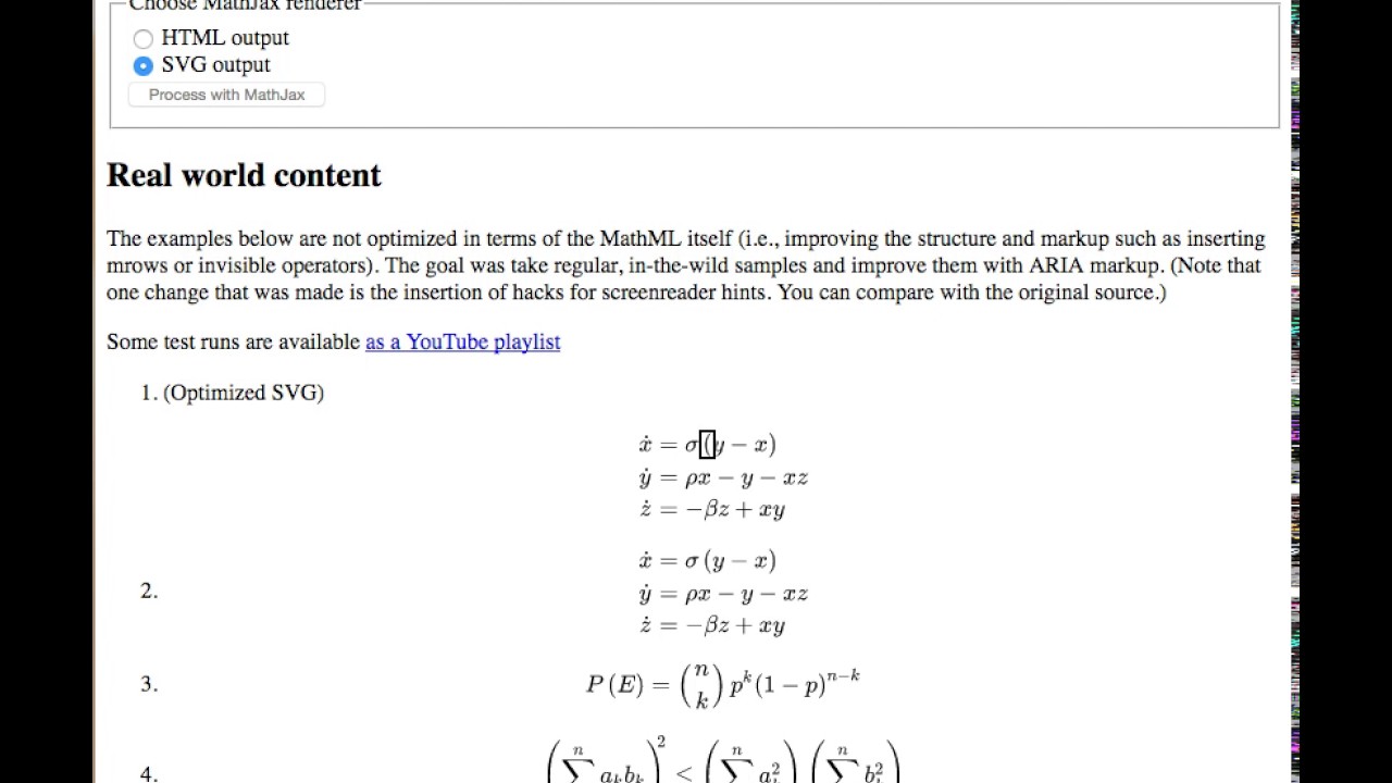 Deep labels in MathJax output - SVG - VoiceOver Firefox OSX - YouTube