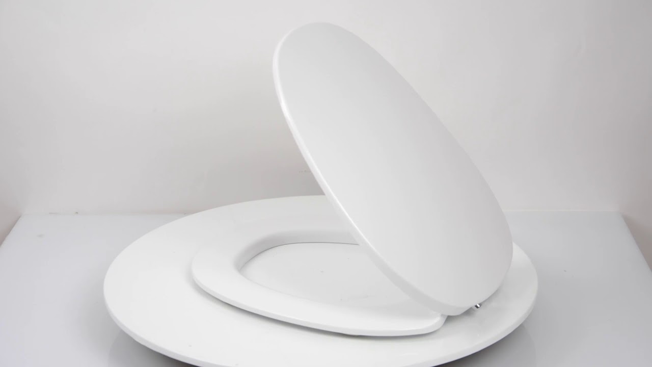 Sedile Wc con Funzione di Ribaltamento Lento Soft-Close Morning Rak ...