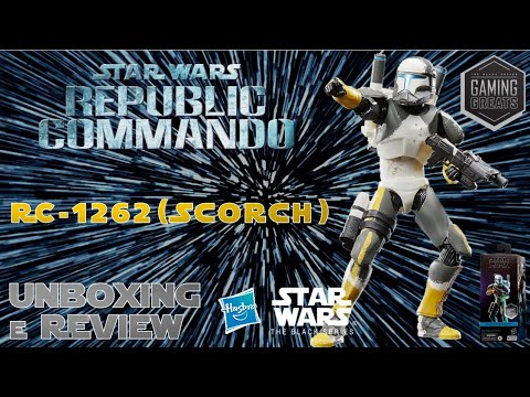 Scorch (RC-1262) - Republic Commando - Black Series - Unboxing e review ...