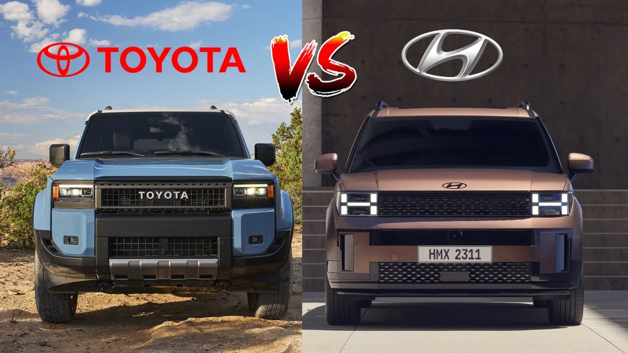 Hyundai Santa Fe Vs Land Cruiser