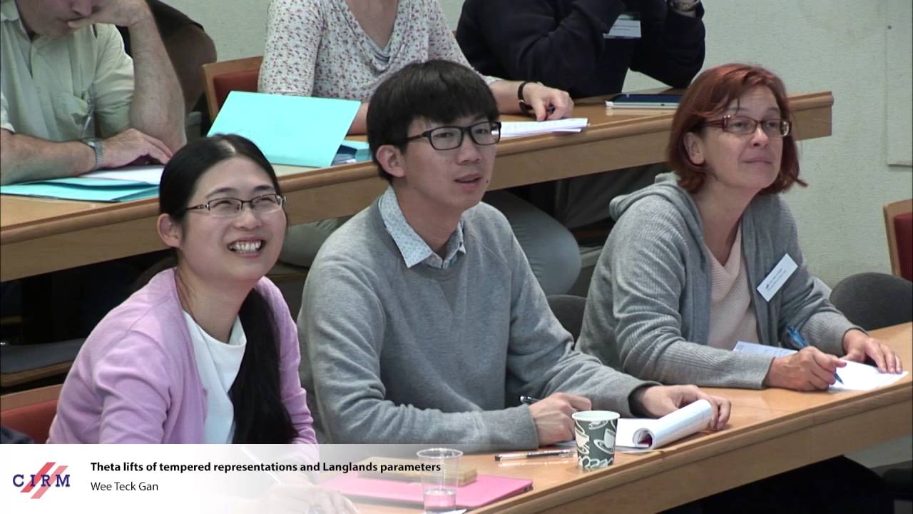 Wee Teck Gan: Theta lifts of tempered representations and Langlands ...