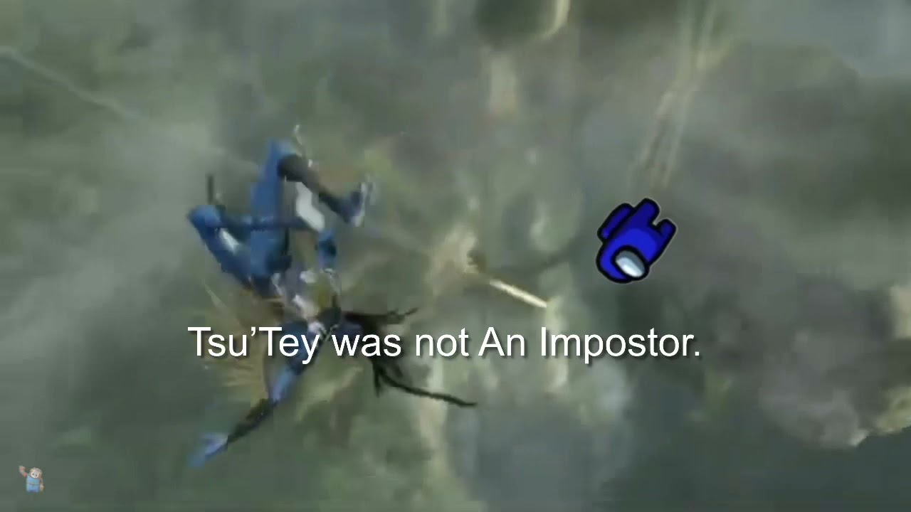 Avatar Blue Guy Falling but it’s Among us ejection - YouTube