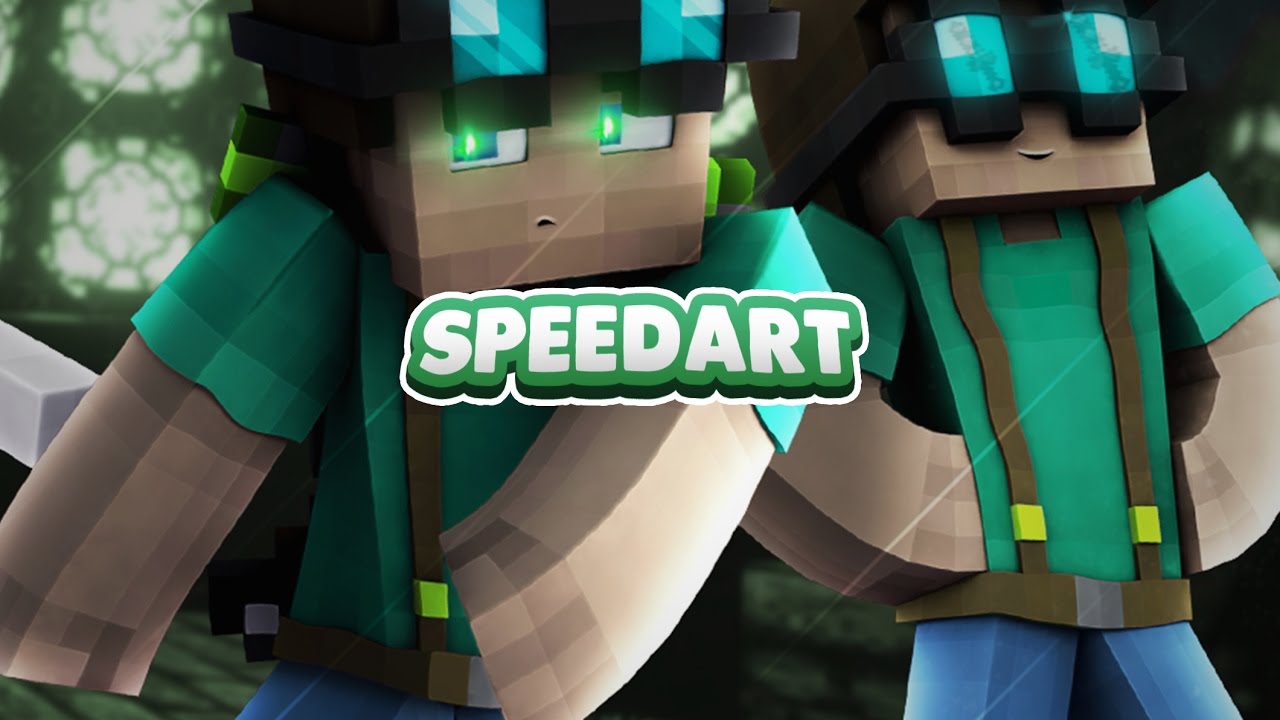 👾 Minecraft Banner SpeedArt (Fanart) - Mondaze [14] (20 likes for my ...