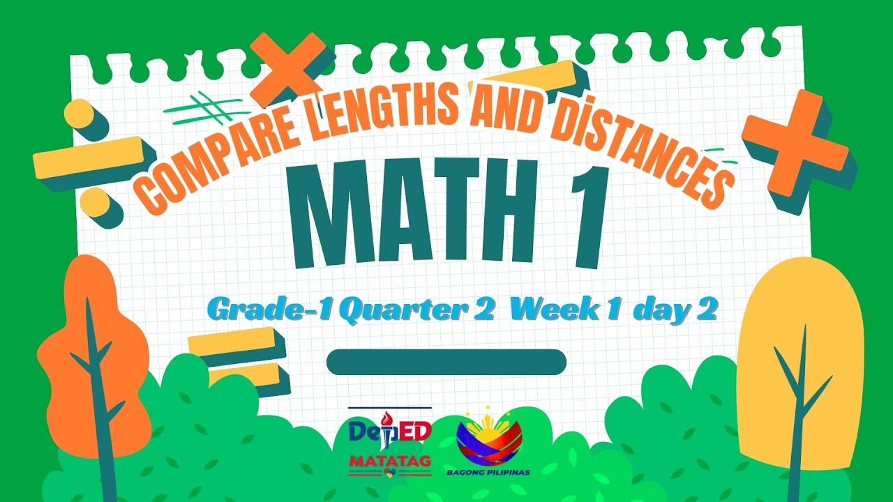 Matatag Curriculum - MATHEMATICS Q2 WEEK1 DAY2 Comparing length - YouTube