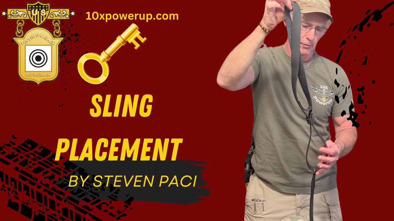 How to attach a sling to your arm for sitting or prone positions. - YouTube