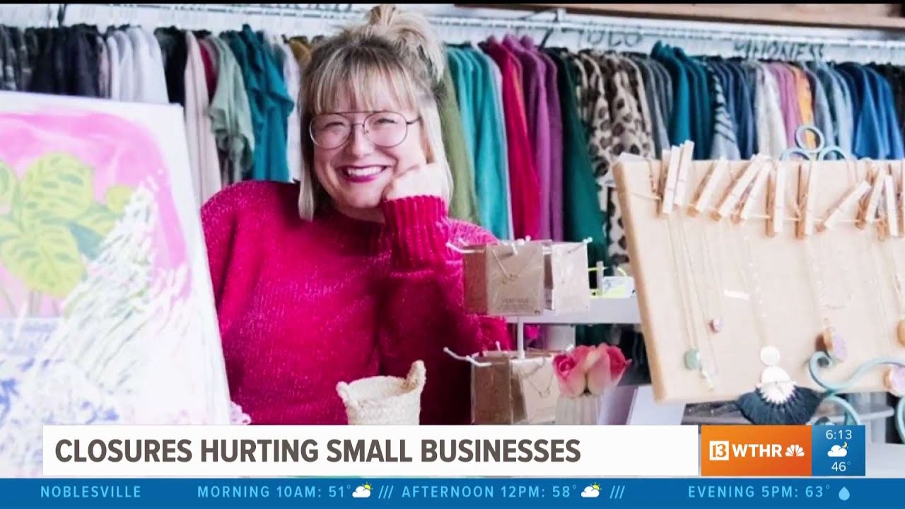 Closures hurting small businesses - YouTube