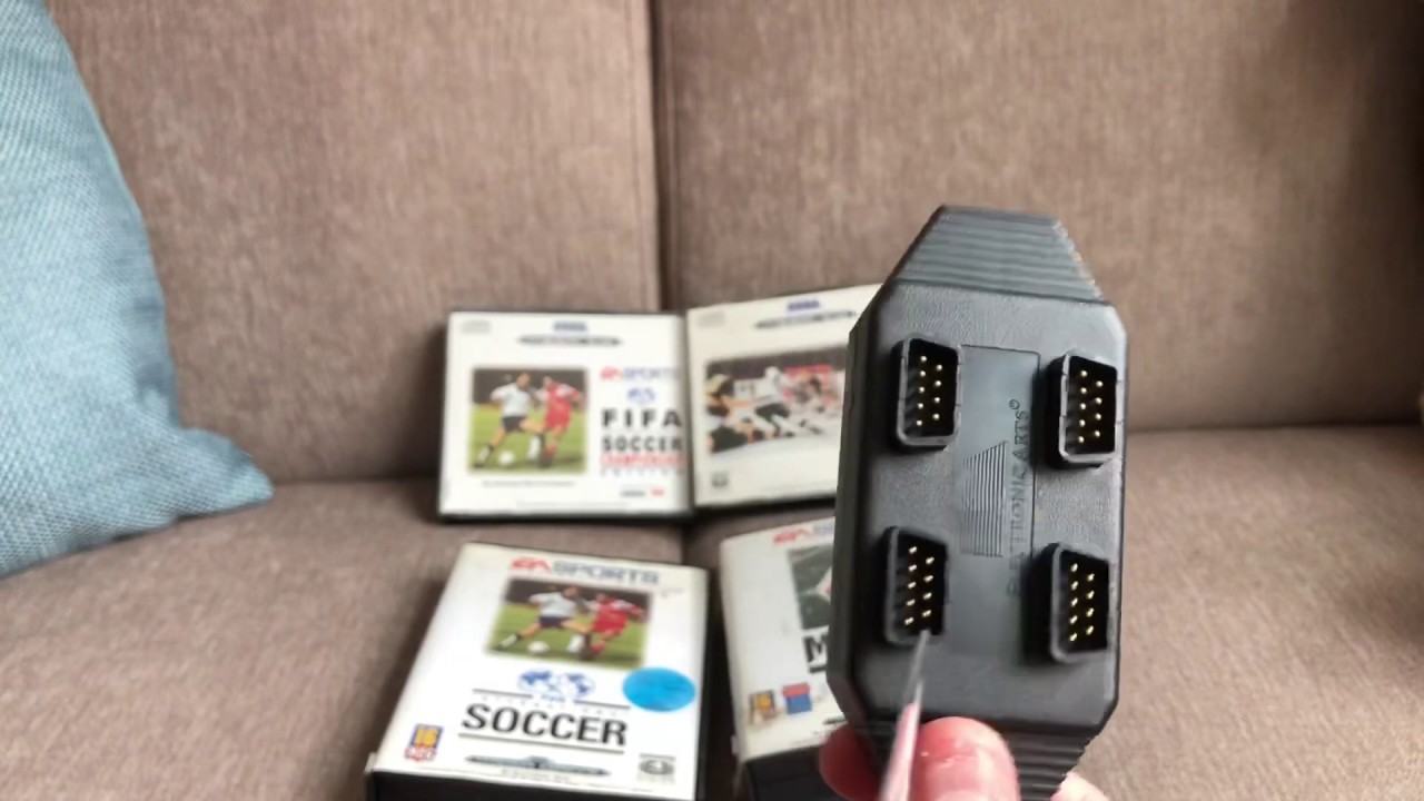 Introducing EA 4 Way Play (multiplayer) featuring a Sega MegaCD and ...