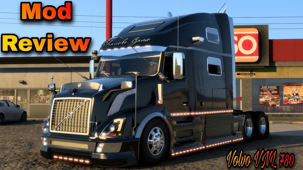 MOD REVIEW VOLVO VNL 780 TUNING 🔥| american truck simulator mods 1.47 ...