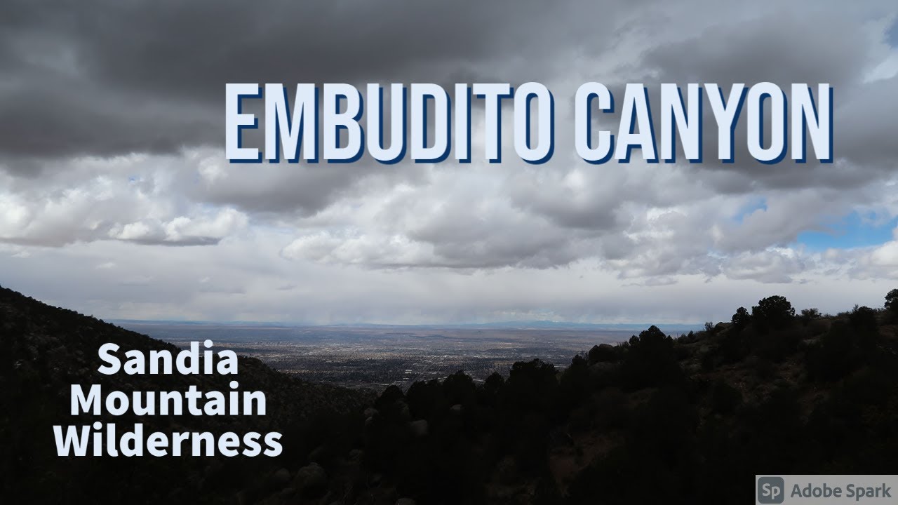 Embudito Canyon Loop FIRST ATTEMPT ~ Sandia Mountains - YouTube