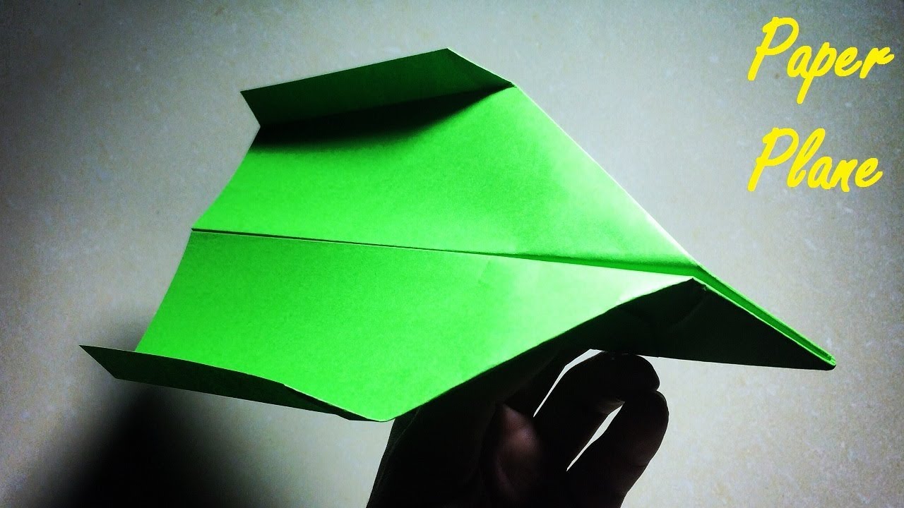 How To Fold The World Record Paper Airplane Origami Paper Plane Easy how-to-fold-the-world-record-paper-airplane-origami-paper-plane-easy