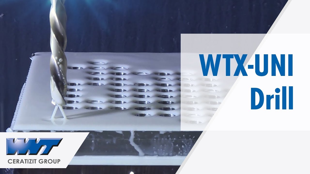 WNT WTX-UNI Drill with Dragonskin Coating - YouTube