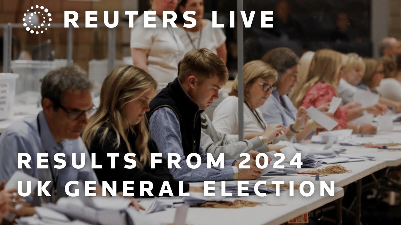 LIVE: Results from 2024 UK general election | REUTERS - YouTube