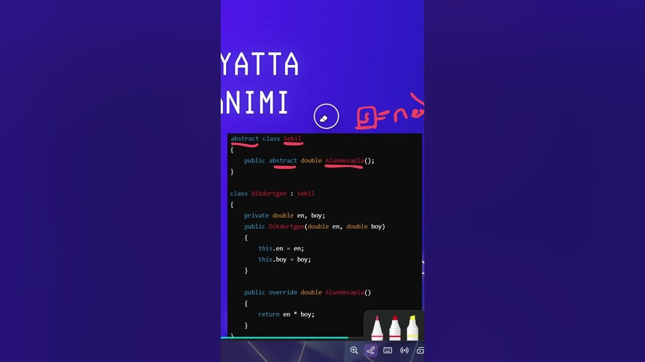Kodlamada Abstraction (Soyutlama) nedir? #csharp #kodlama #shorts - YouTube