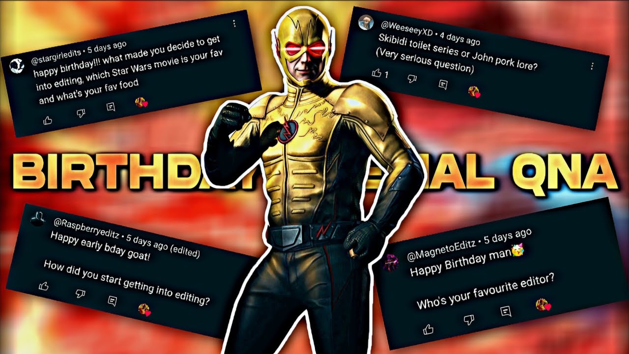Reading YOUR Comments... (Birthday QNA Special) - YouTube