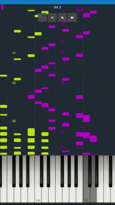 Openthesia MIDI Visualizer - YouTube