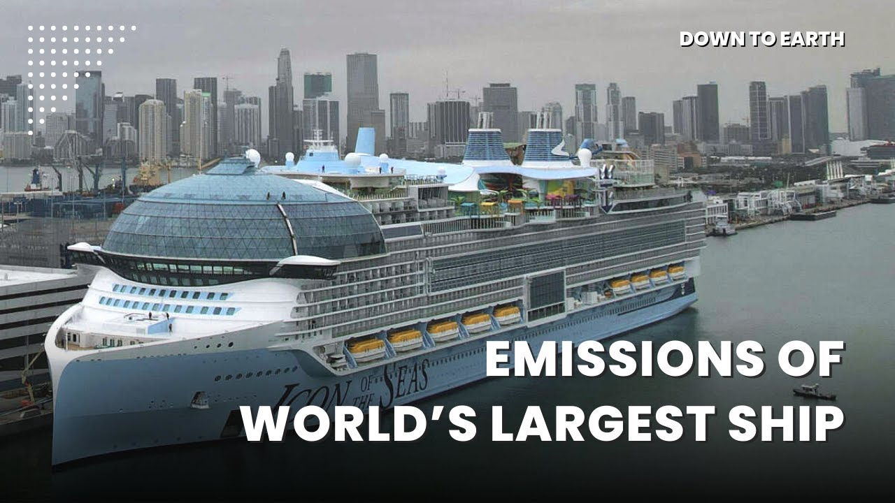 Icon Of The Seas: Is World's largest cruise ship environment friendly? - YouTube