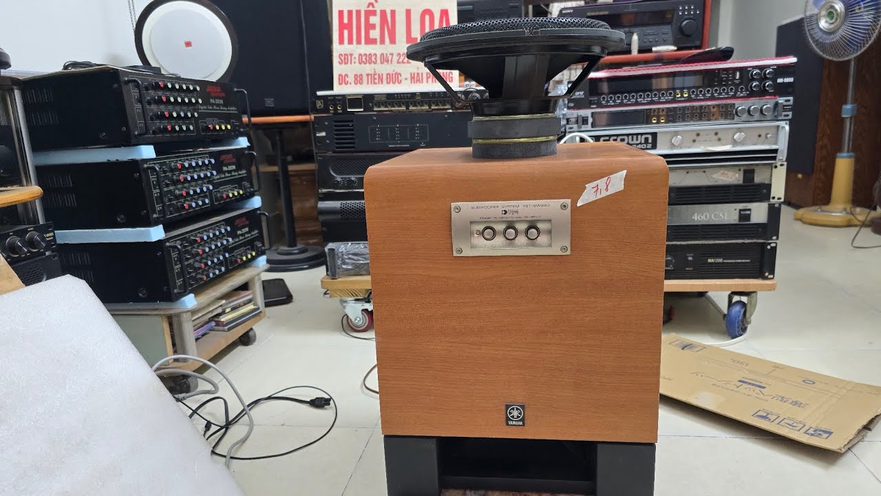 sub yamaha sw 320 bát 25 cm củ Indonesia thùng úp đất tiếng cực tốt rất ...