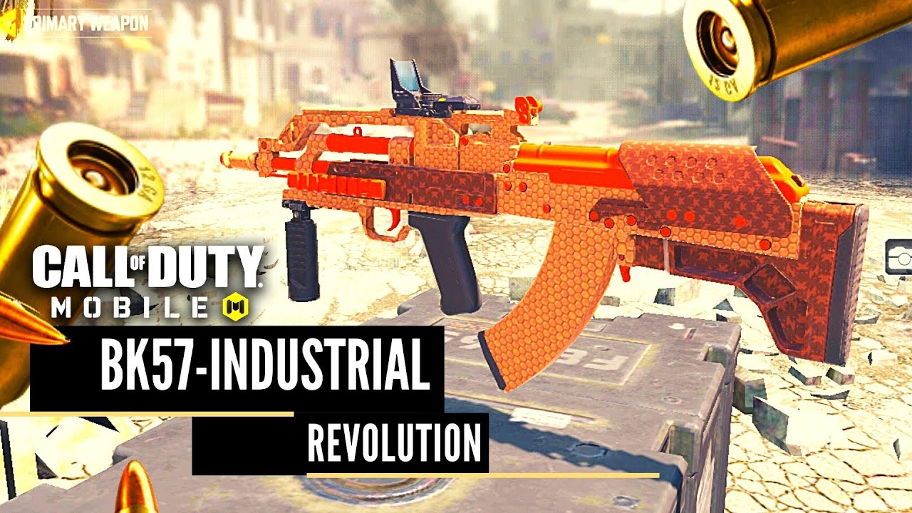 BK57 - INDUSTRIAL REVOLUTION | RANKED MATCH GUN | COD MOBILE GAMEPLAY ...