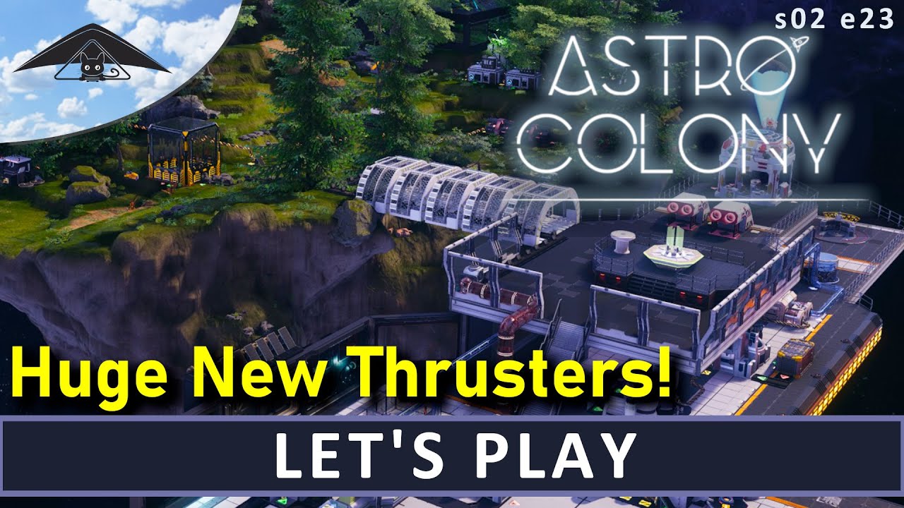 Huge station upgrade! Let's Play Astro Colony s02 e23 - YouTube