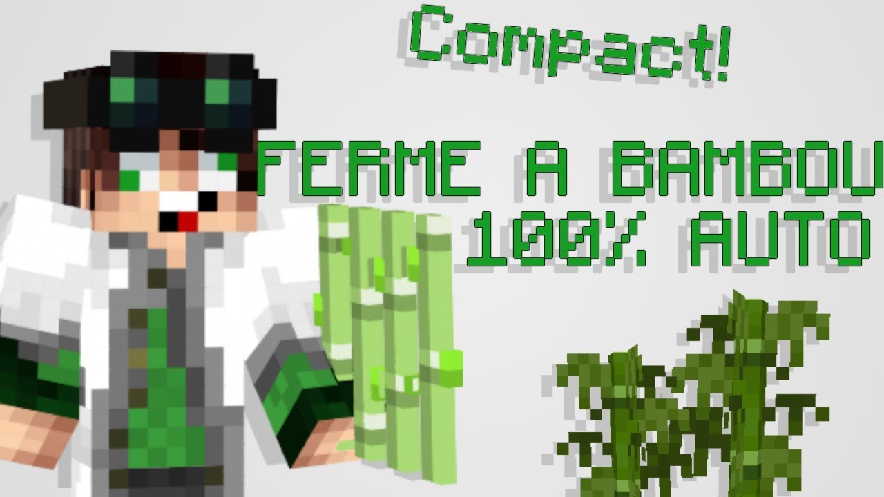 COMMENT FAIRE UNE FERME A BAMBOU / BAMBOO 100% AUTOMATIQUE ...