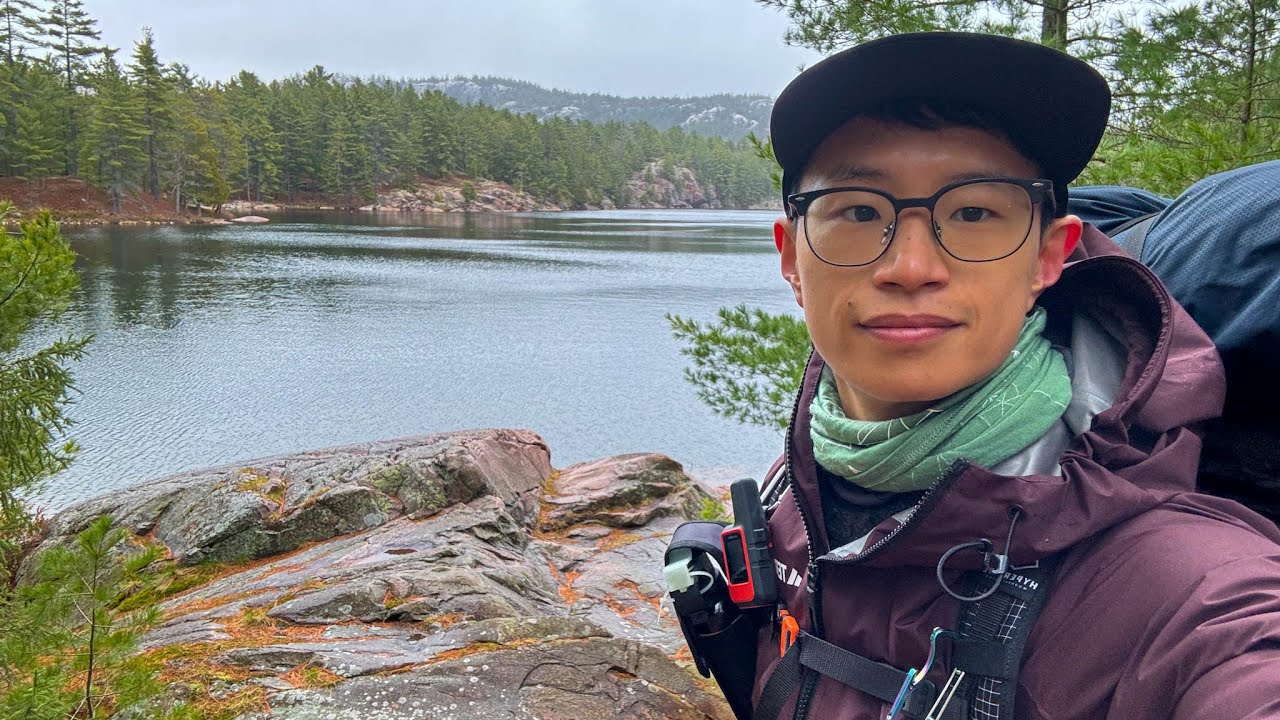 Solo Backpacking Adventure: One Rainy Night in Killarney Provincial ...
