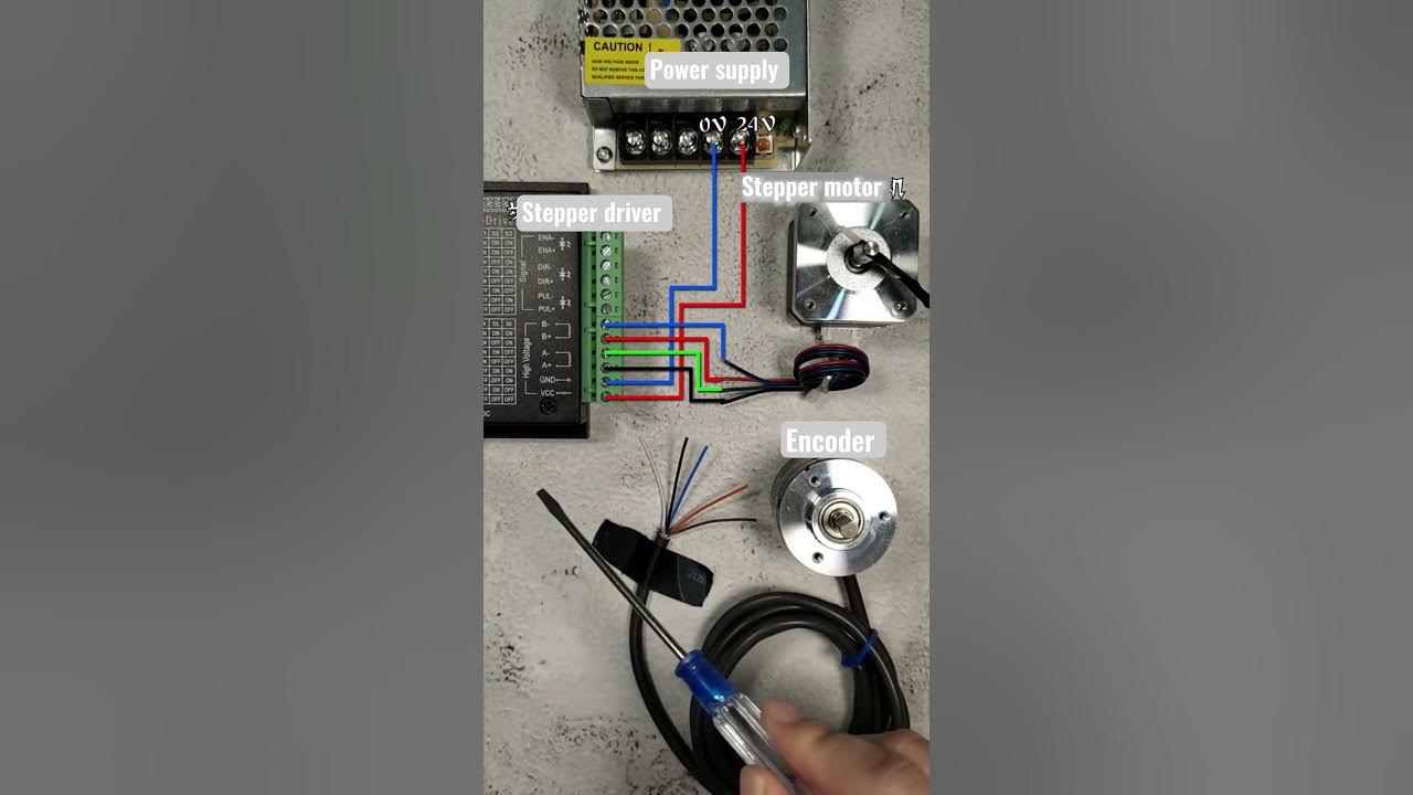 How to synchronize stepper motor and encoder? #steppers #stepper_motor ...