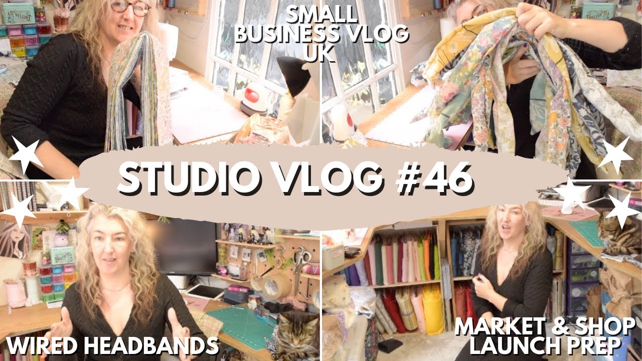 Studio Vlog #046 ~ Getting Ready for Market & Shop Launch ~ Small ...