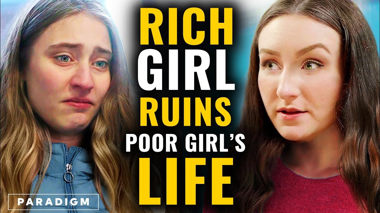 Rich Girl Bullies Poor Girl, Instantly Regrets It - YouTube
