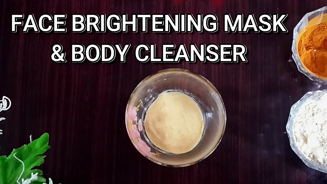 Full Body Whitening Treatment at Home | Face Brightening Mask and Body ...