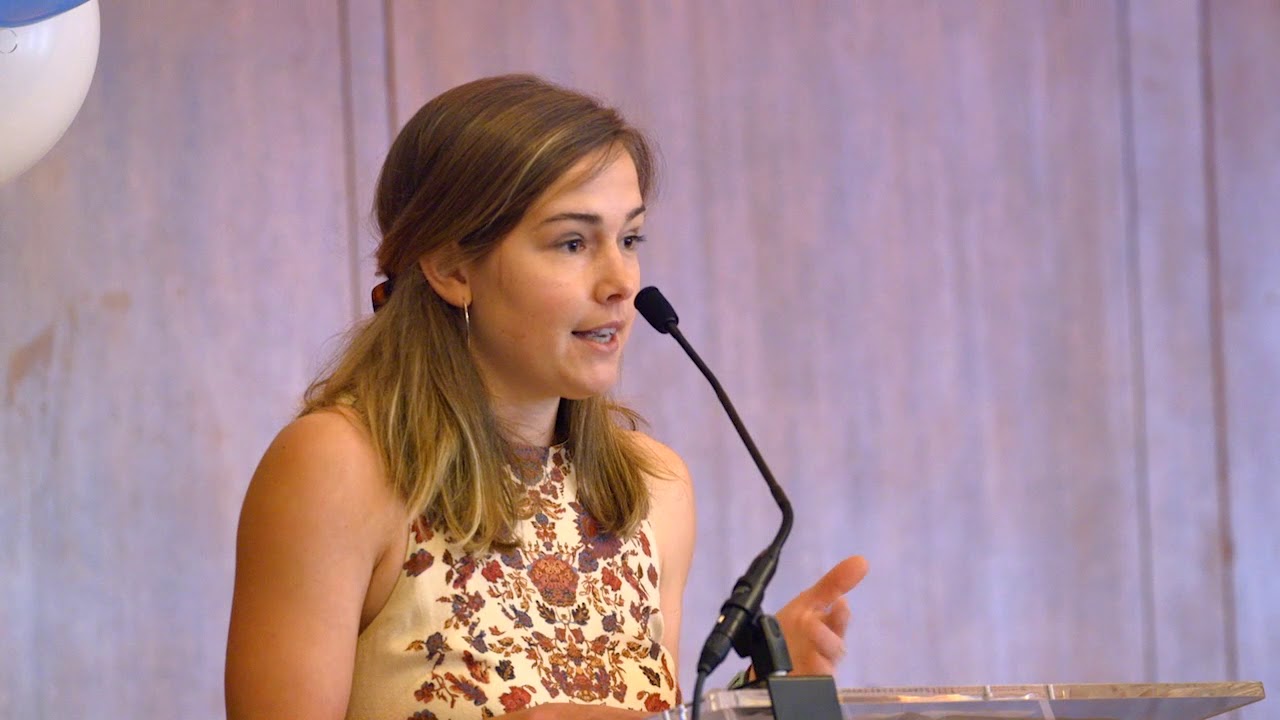 Top Ten Scholar-Athlete: Frances Reuland speech - YouTube