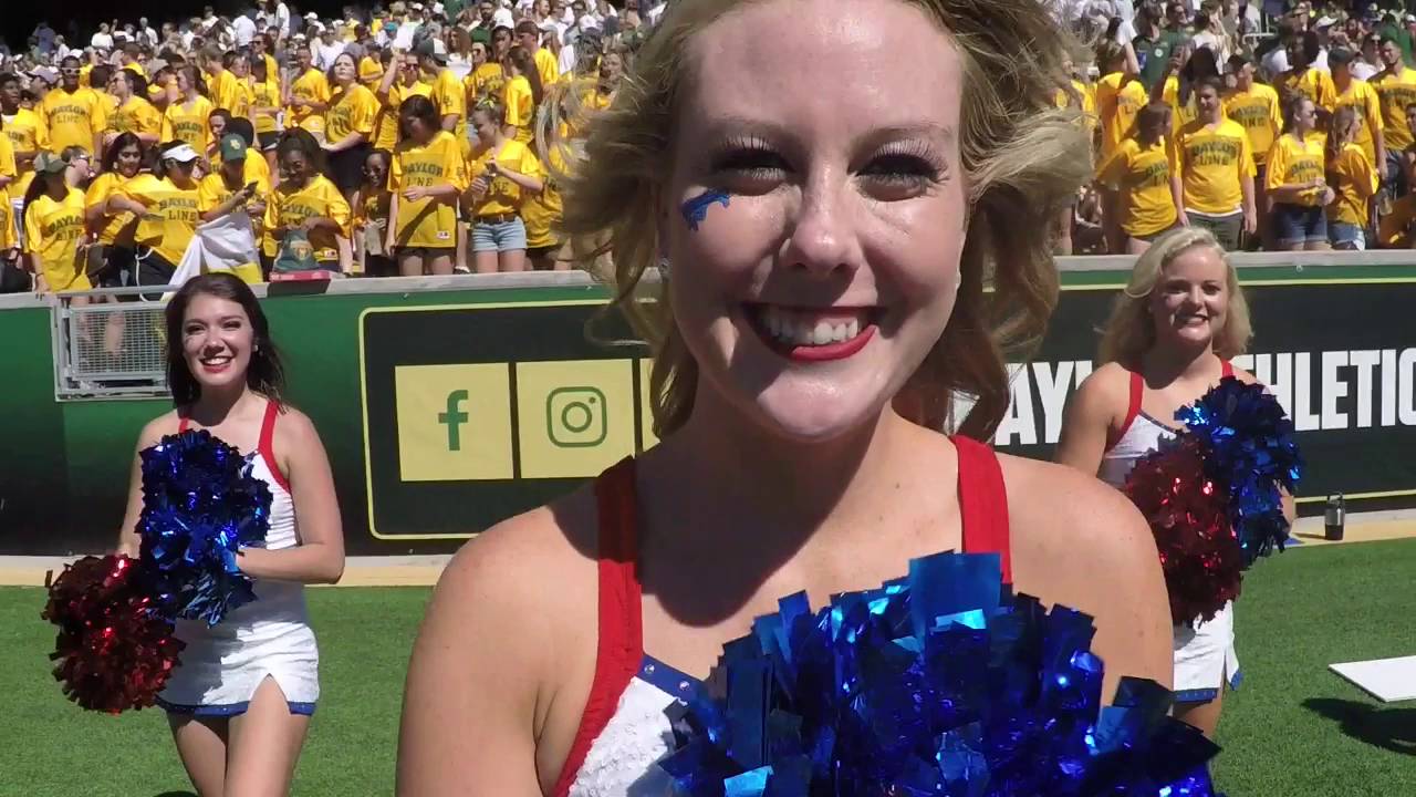 SMU Cheer And Pom Keeping The Tempo - YouTube