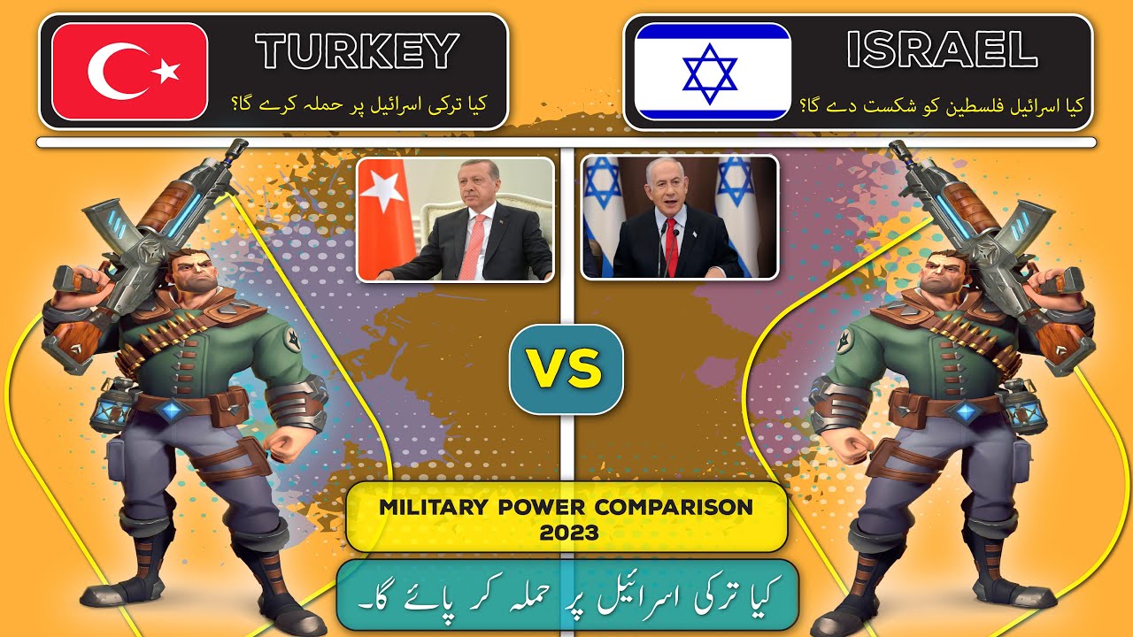 Turkey vs Israel Military Power Comaprison 2023 | Israel vs turkey ...