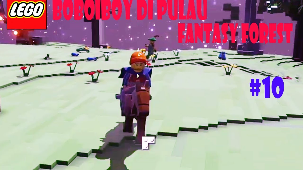 #10 LEGO ! Boboiboy ke pulau Fantasy Forest menjalankan Misi 1 - YouTube