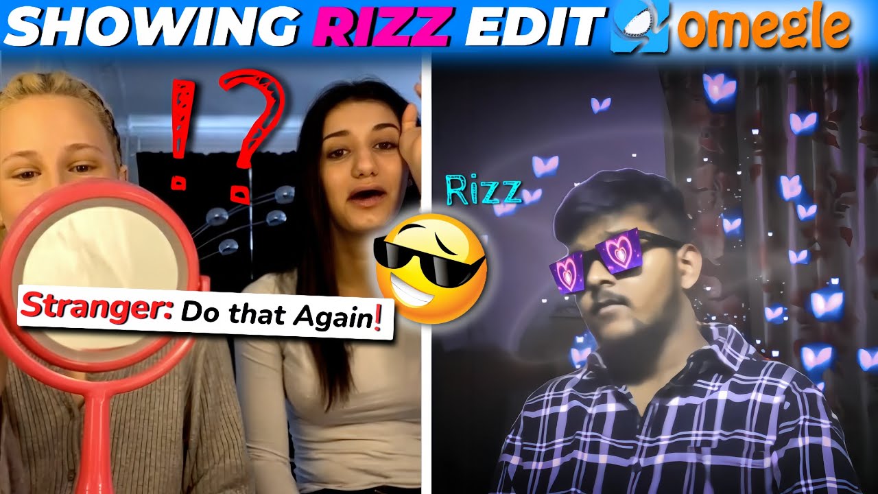 My Editing Rizz showed on Omegle/Ometv & They Shocked 😮 - YouTube