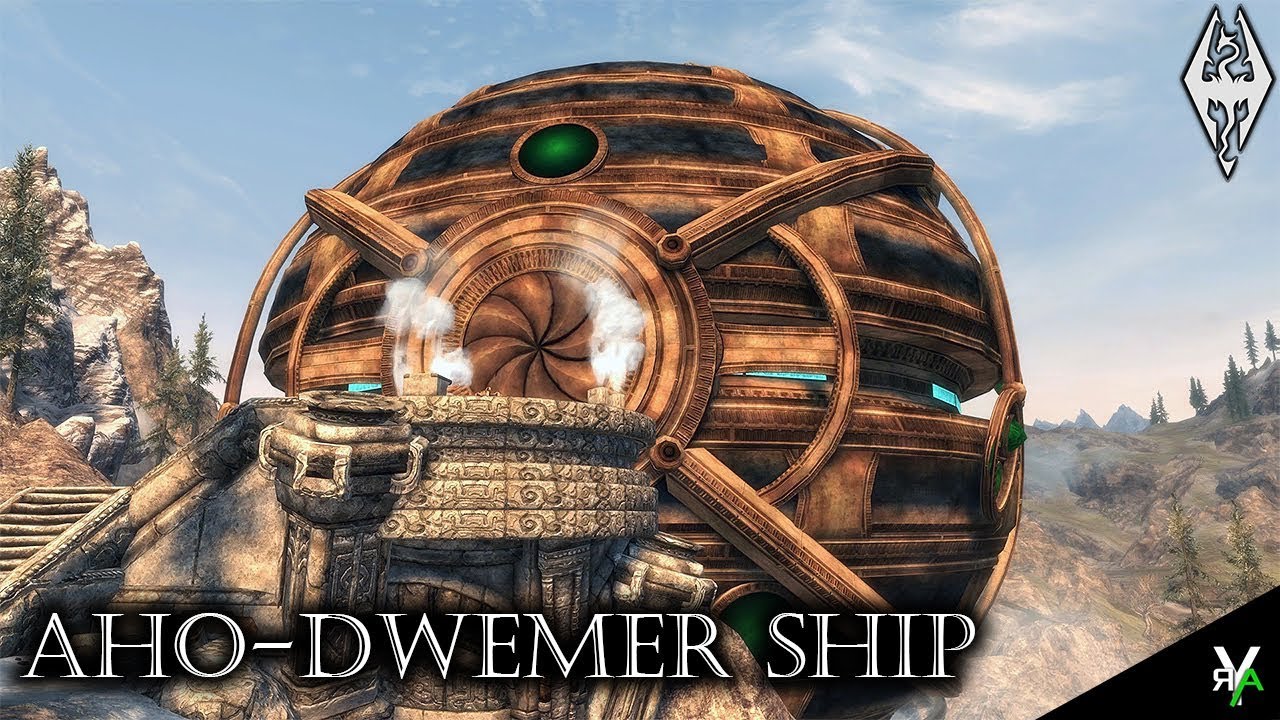 AHO-DWEMER SHIP: Unique Player Home!!- Xbox Modded Skyrim Mod Showcase ...