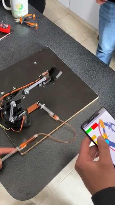 brazo robotico con arduino, servo motores y app inventor - YouTube