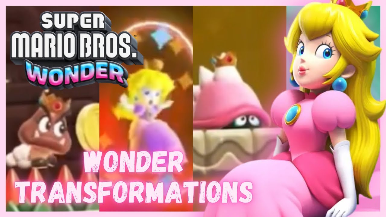🌸Super Mario Bros. Wonder | Wonder Transformation🌸 - YouTube