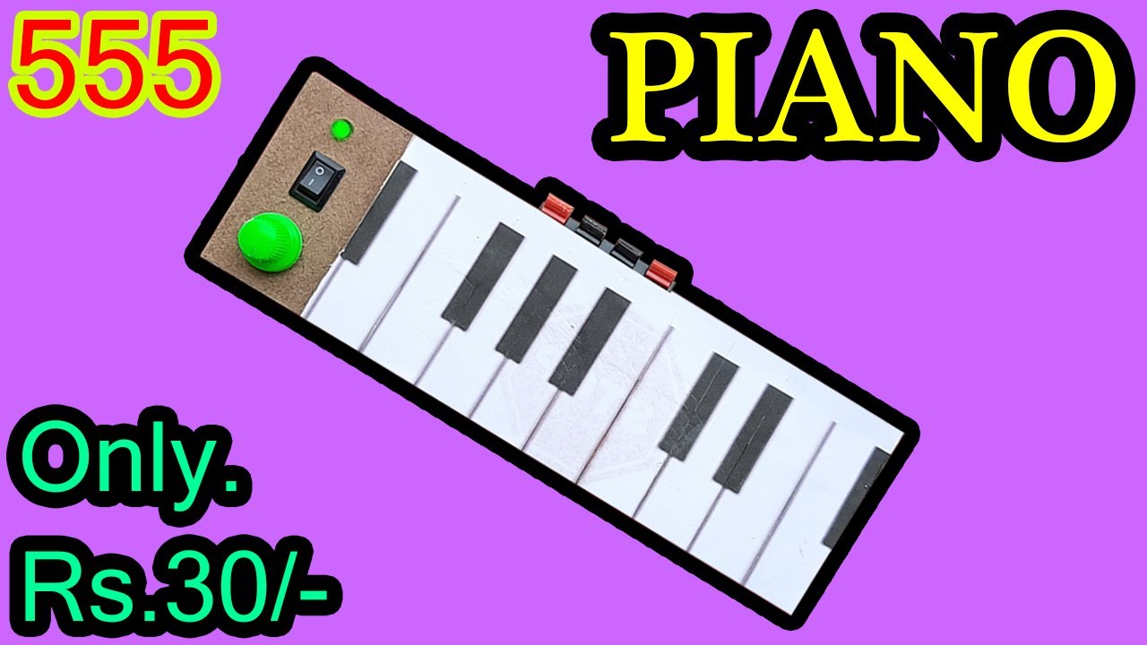 How to Make a Piano | | 555 Toy Piano [বাংলা] - YouTube
