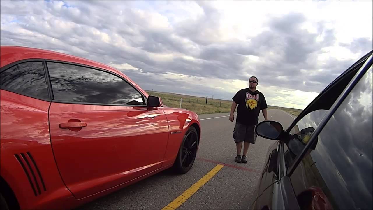 2010 Camaro SS vs 2004 GTO LS1 rematch - YouTube
