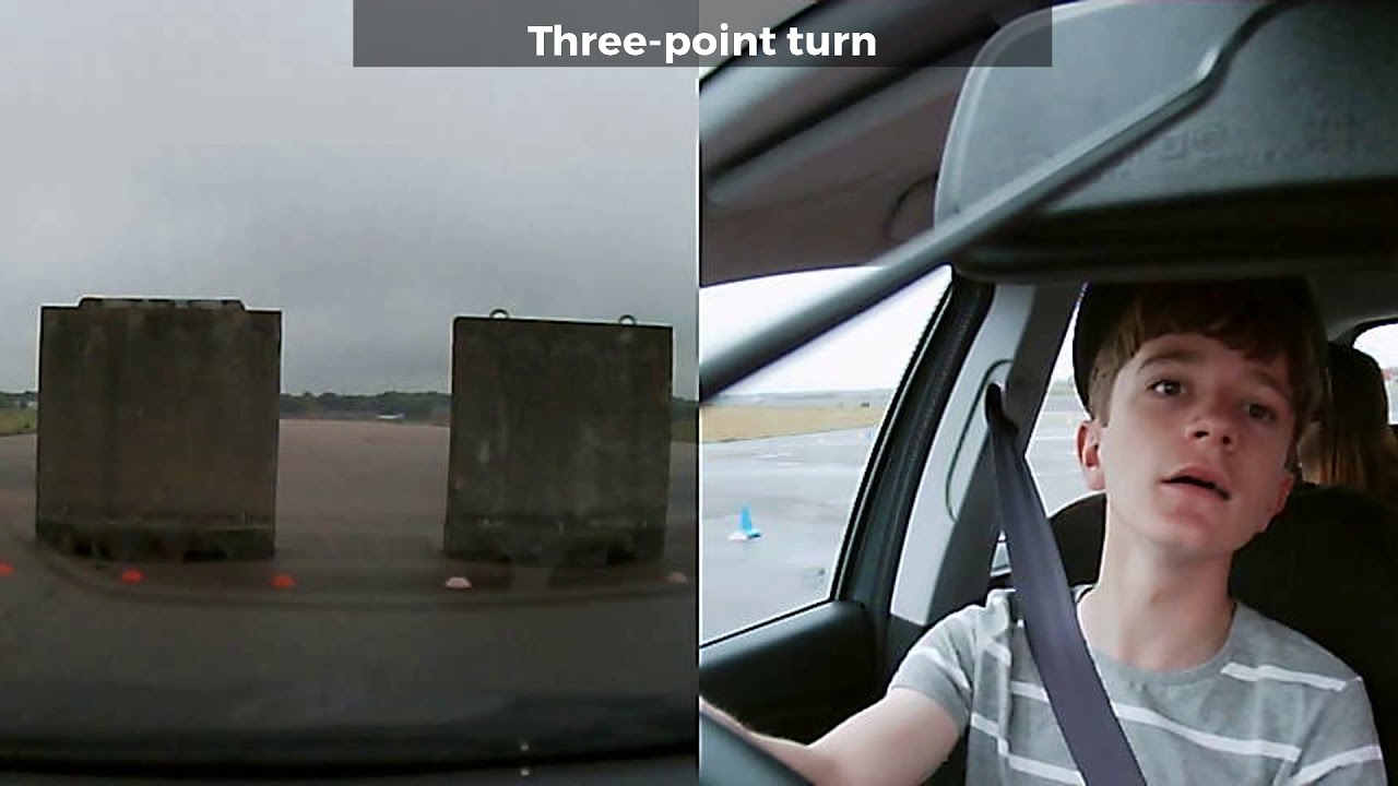14 Year Old Drives For The First Time Youtube