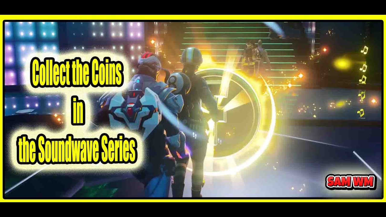Collect the Coins in the Soundwave Series - Fortnite Quests Guide - YouTube
