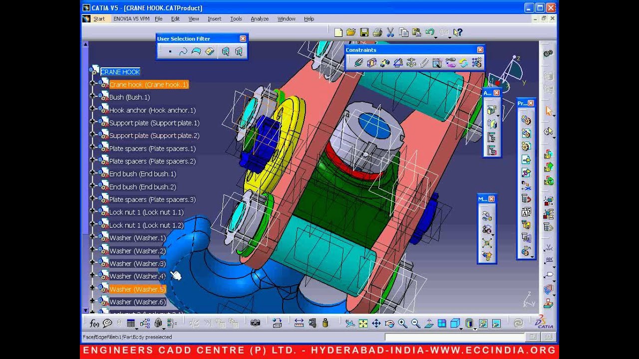 CRANE HOOK ASSEMBLY - FILE 4 OF 5 - YouTube