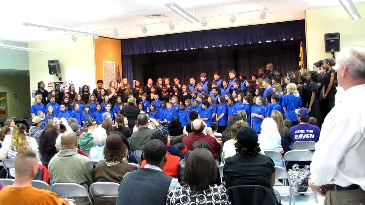 My Country tis of thee Marley Middle School - YouTube