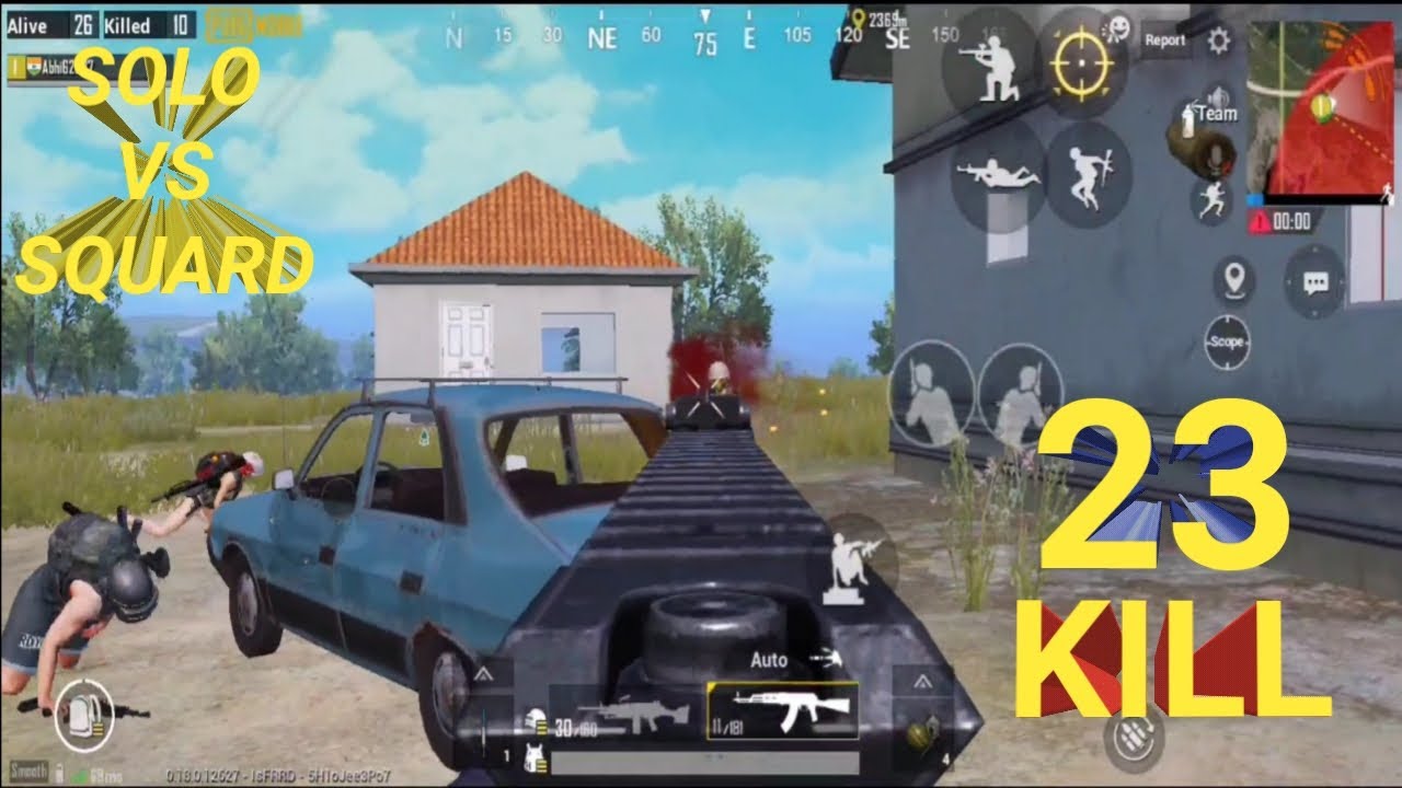 23 Kill New World Recode , New Solo Vs Squard Pubg Gameplay Video ...