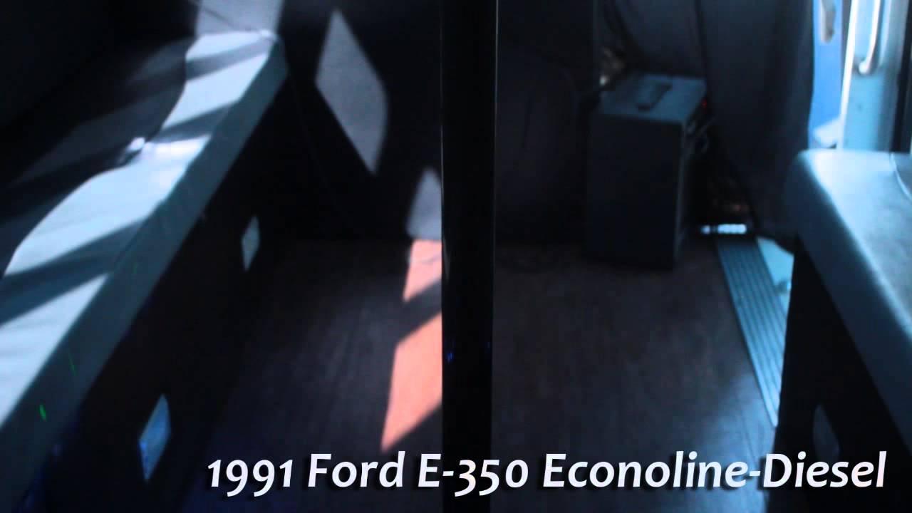 1991 Ford E-350 Econoline Party Bus - YouTube