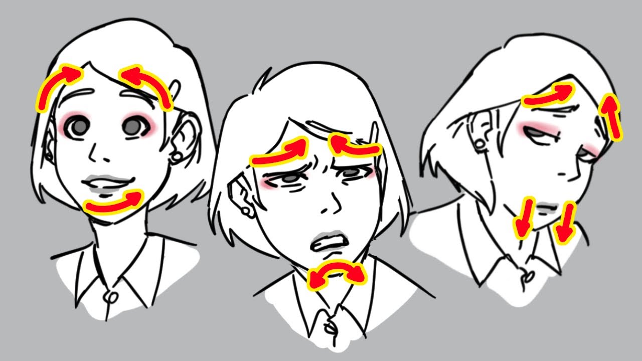 How to Draw EXPRESSIONS - YouTube