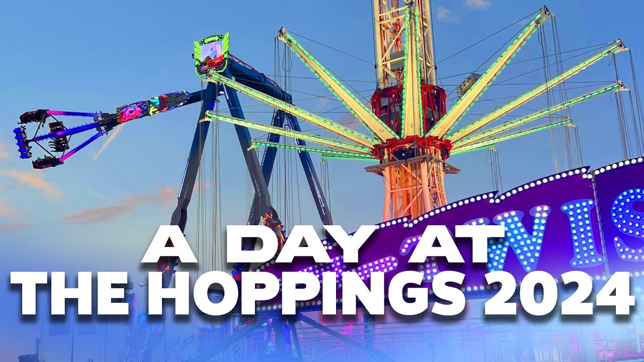 A Day at The Hoppings 2024 - Europe's Largest Travelling Funfair - YouTube